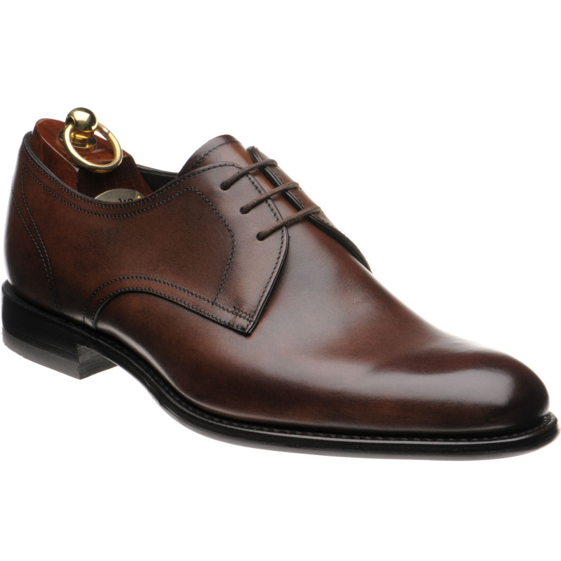 Loake shoes | Loake Seconds | Atherton hybrid-soled Derby shoes in Dark ...