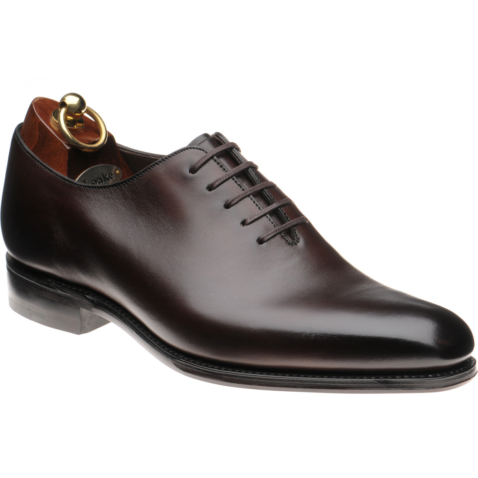 Loake shoes | Loake Factory Seconds | Wholebury wholecuts in Dark Brown ...