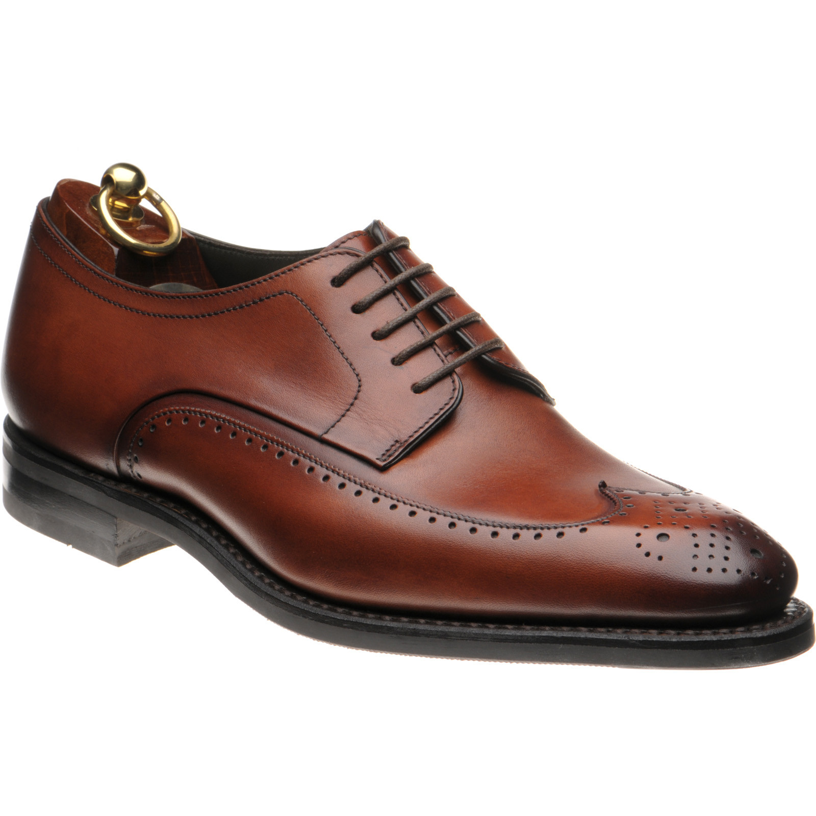 Loake shoes | Loake Design | Bale rubber-soled brogues in Scotch Calf ...