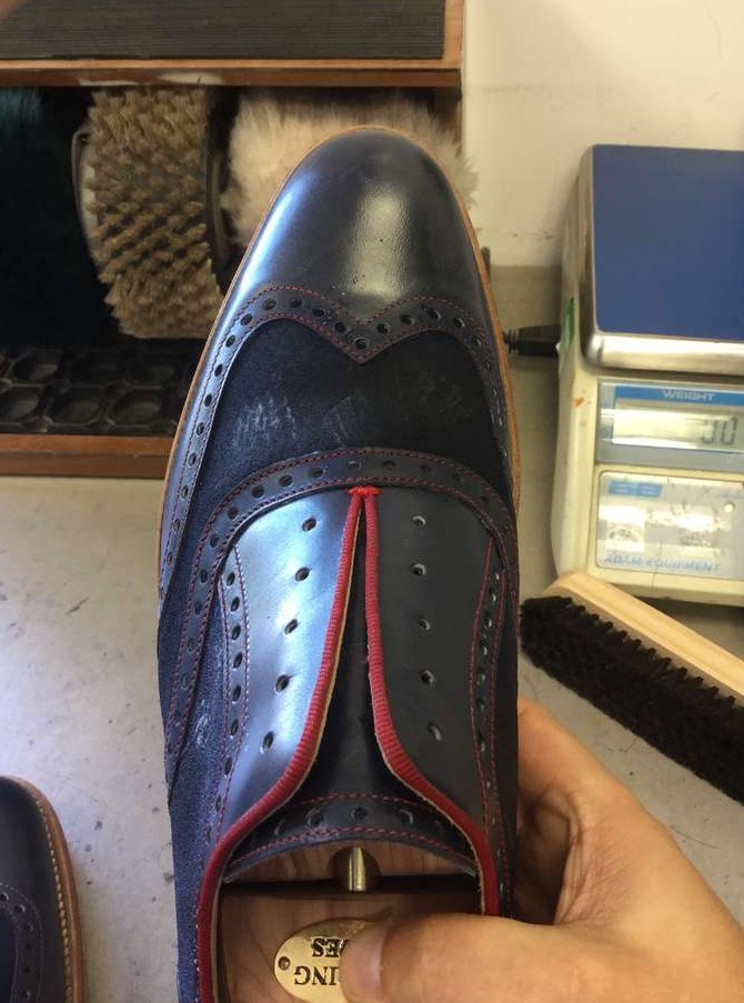 How to polish a calf and suede shoe: – Herring Shoes Journal
